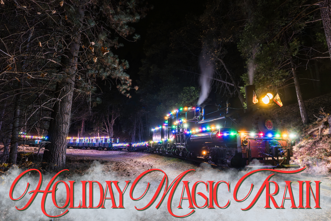 Holiday Magic Train | Yosemite Mountain Sugar Pine Railroad
